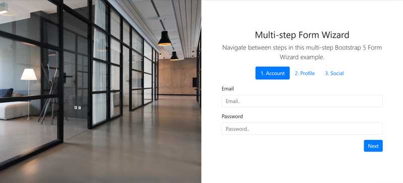Bootstrap Code Snippets - AdminKit