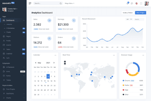 Bootstrap Dark Admin & Dashboard Template - AdminKit