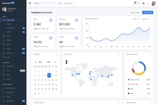 Bootstrap Dark Admin & Dashboard Template - AdminKit